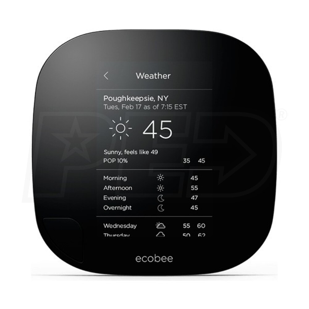 ecobee EB-STATE3-02 3 - Smart Wi-Fi Thermostat - 2H/2C - 7-Day ...