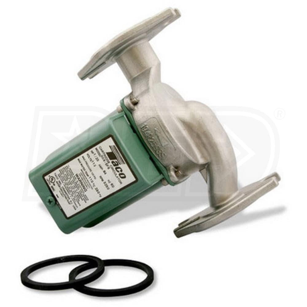 Taco 007-ZSF5-IFC 007 - 1/25 HP - Zoning Circulator Pump - Stainless ...