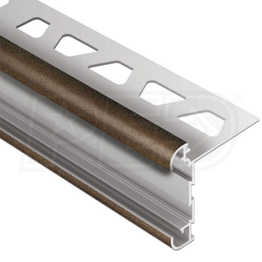 Schluter RC125TSOB39 RONDEC-CT - Double-Rail Edging Profile - For 1/2 ...