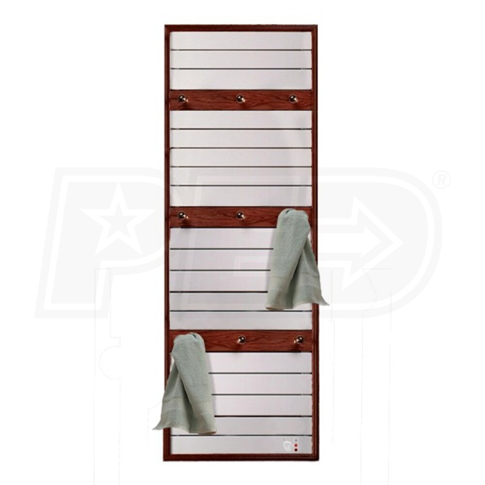 Runtal CTW12/D Heritage Omnipanel - 1,450 BTU - Electric Towel Warmer ...