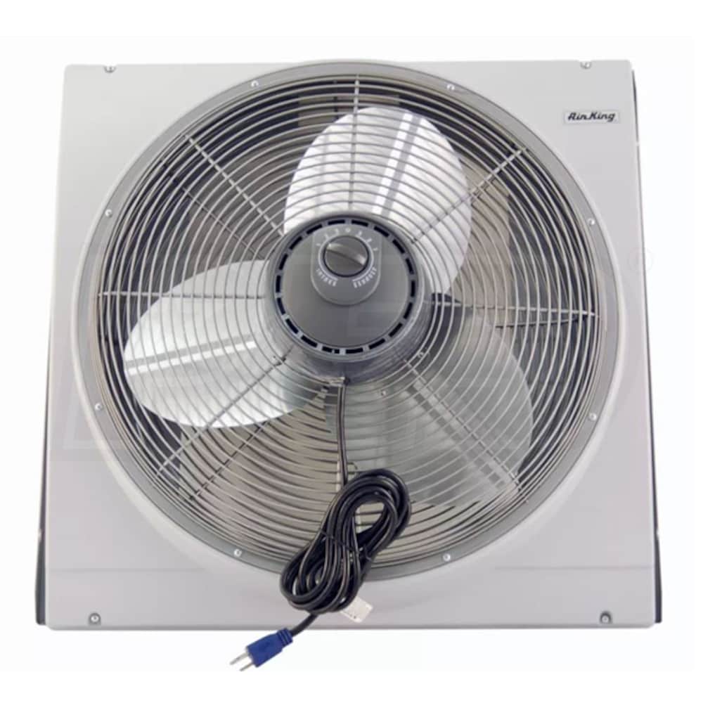 Air King 9166F - 20-Inch Whole House Window Fan - 3,560 CFM