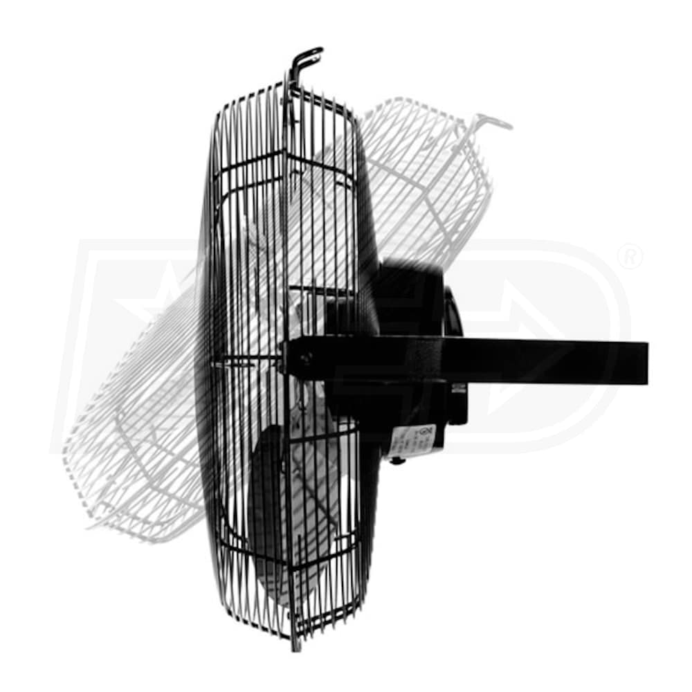 Air King 9318 - 18-Inch 3-Speed Industrial Grade Multi-Mount Fan with ...