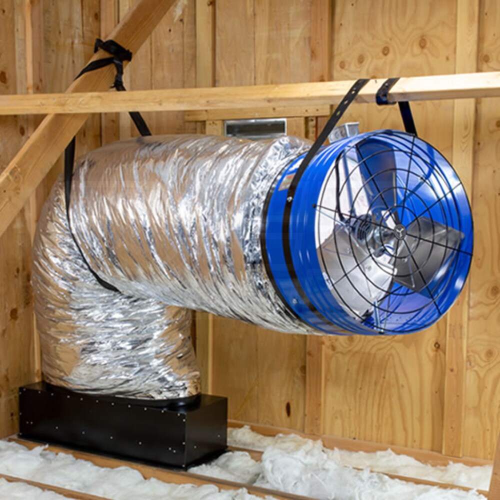 QuietCool QC CL-7000 RF 6,020 CFM Classic Advanced Whole House Fan