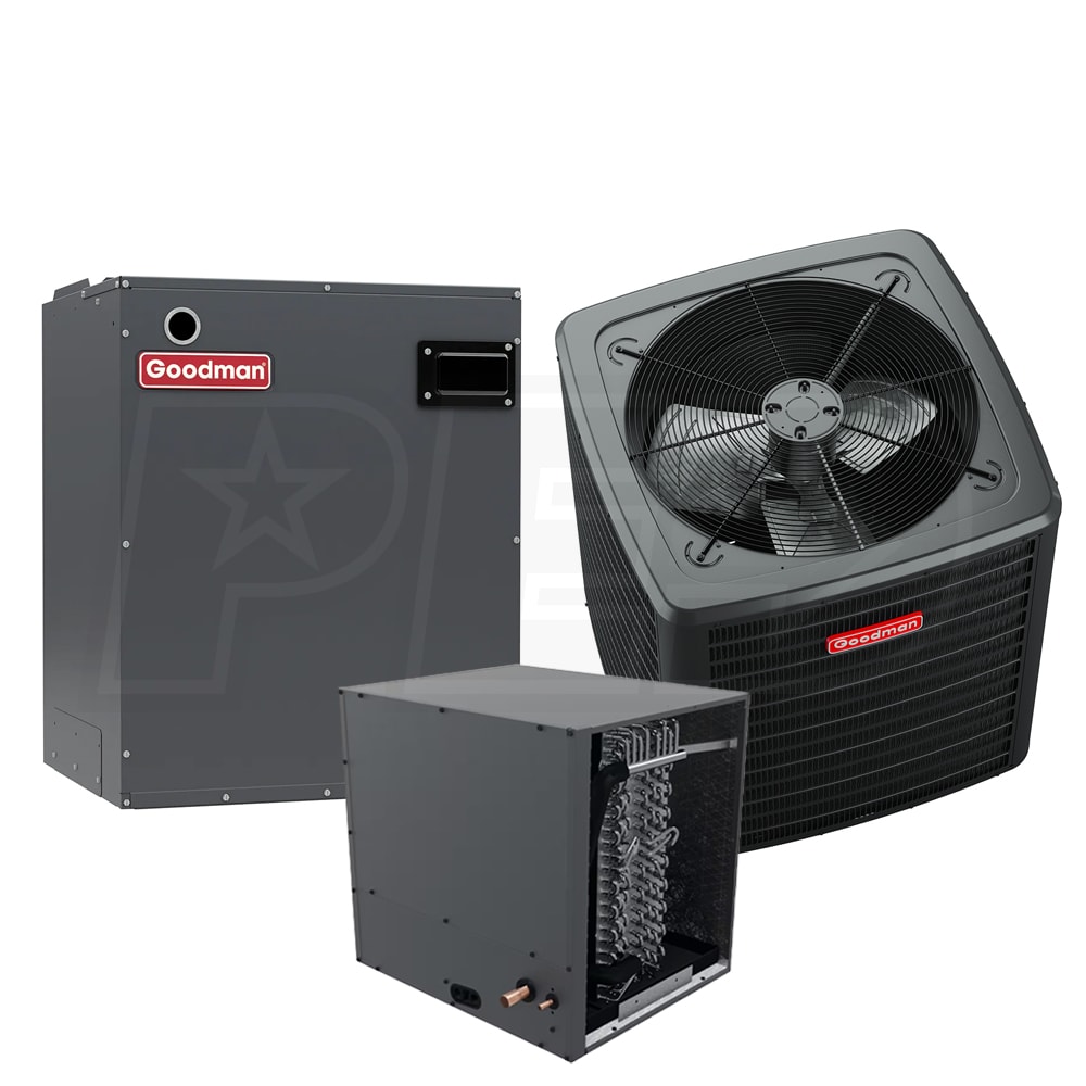 Goodman GSZB406010 MBVC2001AA-1 CHPT4860D4 - 5.0 Ton Cooling - 60k BTU ...