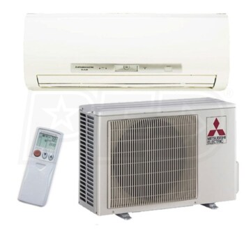 Mitsubishi MZ-FE18NA M-Series - Hyper-Heating - 18,000 BTU - Ductless ...