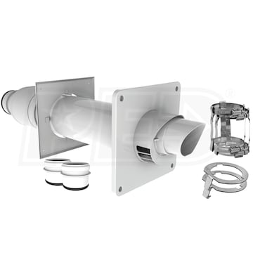 DuraVent 4PPS-HKL PolyPro - 4-Inch Diameter - Horizontal Concentric ...