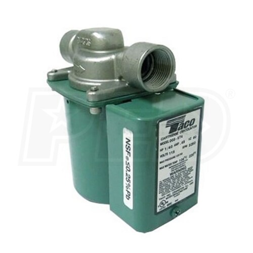 Taco 003-ST4-1PNP 003 - Plumb N' Plug - 1/40 HP - Circulator Pump ...
