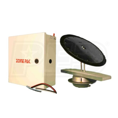 SpacePak AC-ZPMR-2 , 2-Zone High Velocity ZonePak for Metal Round Duct ...