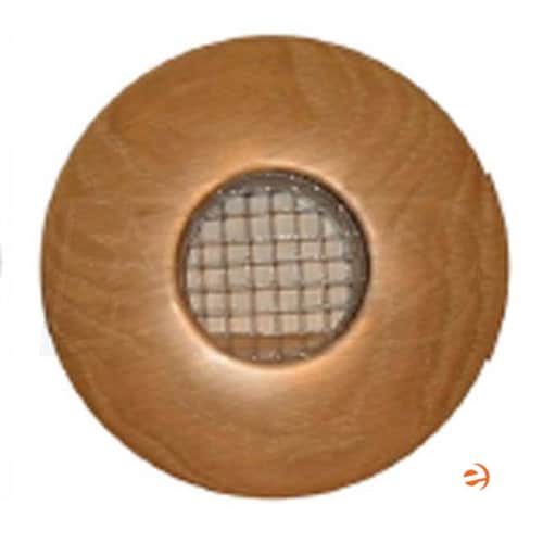 Unico UPC-57-WO Wood Supply Outlet, Round Shape, White Oak Finish