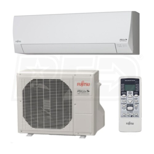 Fujitsu 9RL2 - 9k BTU Cooling + Heating - RL2 115V Wall Mounted Air ...