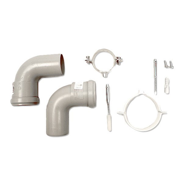 Viessmann 7457647 60 mm - Flexible 90 Degree Flue Elbow