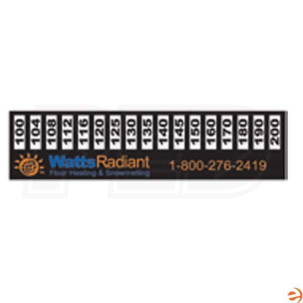 Watts Radiant 850100 StickTemp - Thermometer