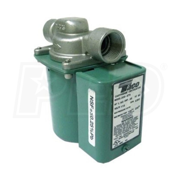 Taco 003-ST4 003 - 1/40 HP - Circulator Pump - Stainless Steel - 3/4 ...