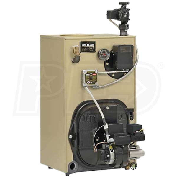 Weil-McLain 386700807 P-WTGO-3L - 114k BTU - 85% AFUE - Hot Water Oil ...