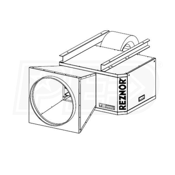 Reznor 203090 Adapter for Polytube Ductwork For UDBP/UDBS-300-400 Gas ...