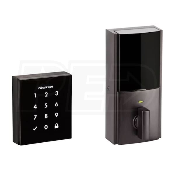 Kwikset 954 OBN ZW500 11P - Obsidian - Touchscreen Smart Deadbolt with ...