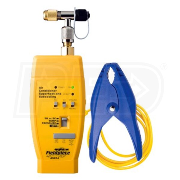 Fieldpiece ASX14 Superheat Subcooling Accessory Head for Air Conditioner
