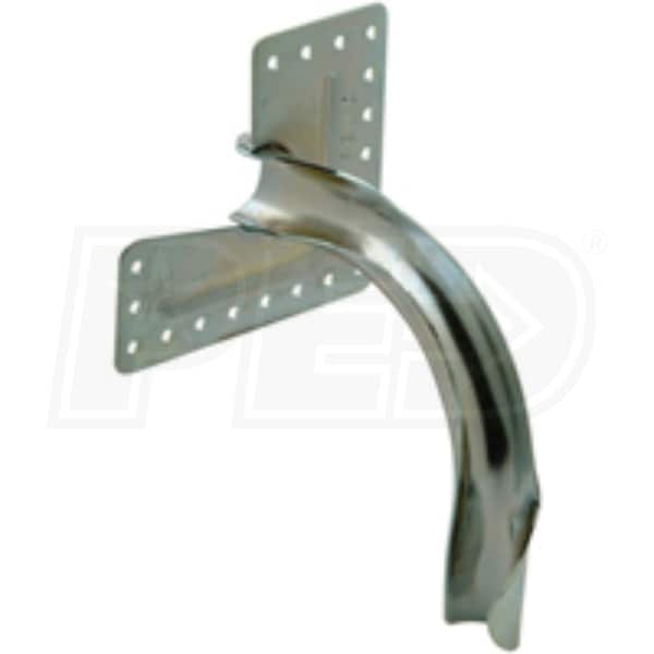Zurn QMBS3WB - Metal Bend Support with Faceplate - 1/2-Inch